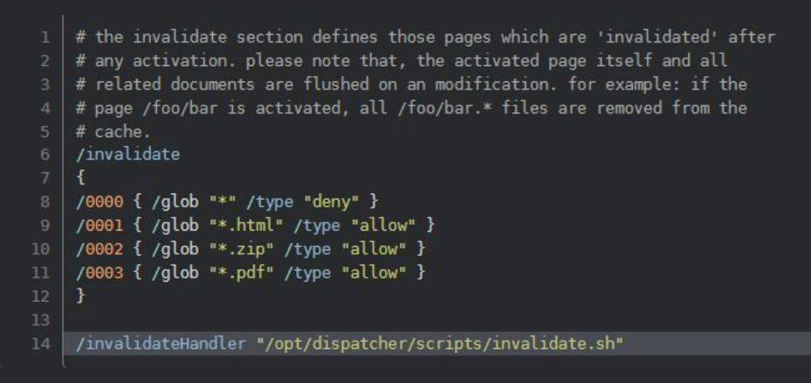 Blog | AEM Dispatcher Custom Invalidation Scripts